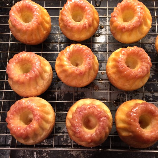 Mini berry rum baba recipe - Bread classes in Gloucestershire